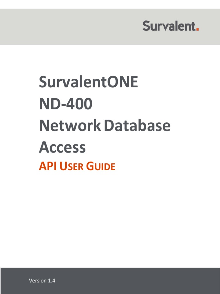 ND-400 NDA API User Guide | PDF | Application Programming Interface | Pointer (Computer Programming)