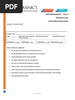 NCDC-Mathematics Sample Assessment Items-S.1 & S.2-2022 | PDF | Area ...