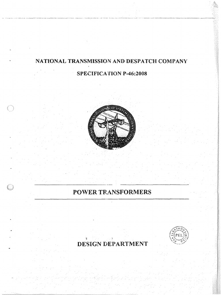 Wapda P 46 2008 | PDF | Transformer | Insulator (Electricity)