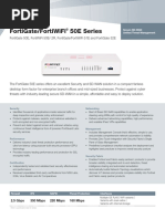 FortiGate 500E Datasheet | PDF | Security | Computer Security