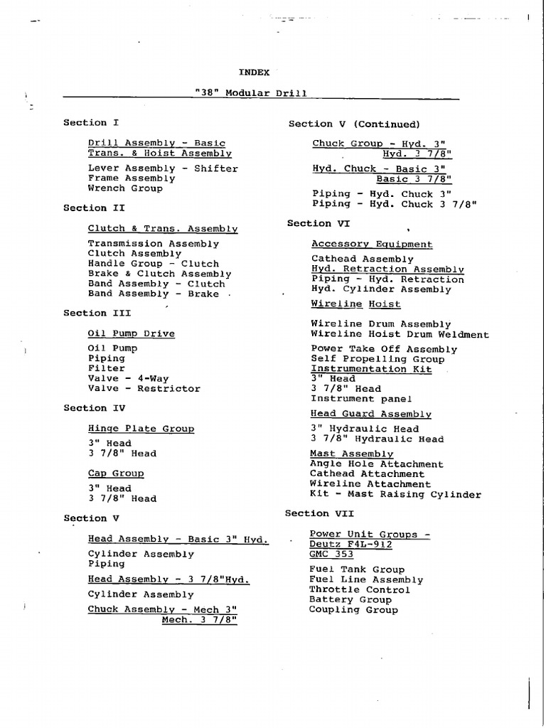 Longyear LY 38 Mannual PDF | PDF