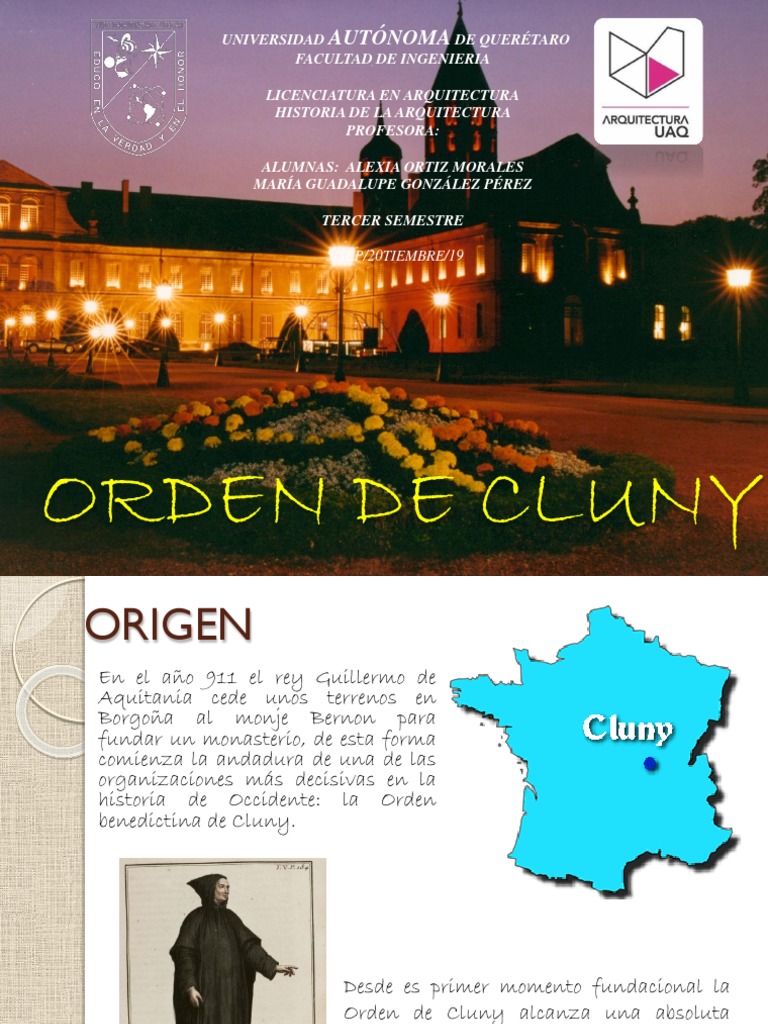 Orden de Cluny | PDF | Monasterio | Diseño arquitectonico