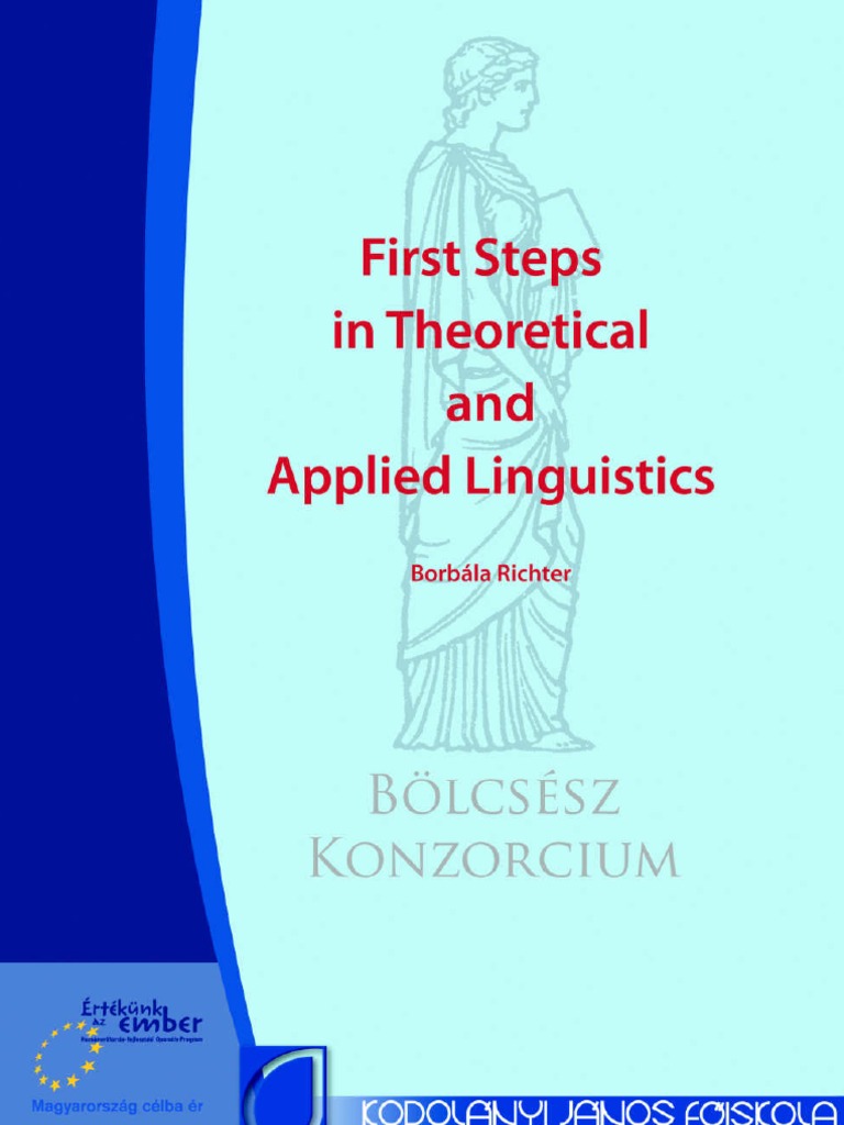 First Steps in Theoretical and Applied Linguistics | PDF | Clause | Syntax