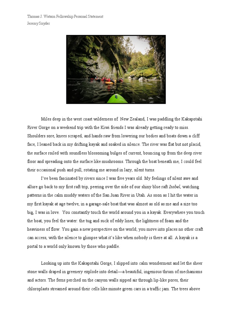 Watson Perstat Draft 5 Final | PDF | Human | Life