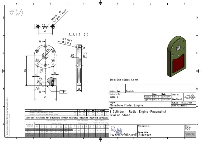 Bearing Stand | PDF | Surface Roughness | Engineering