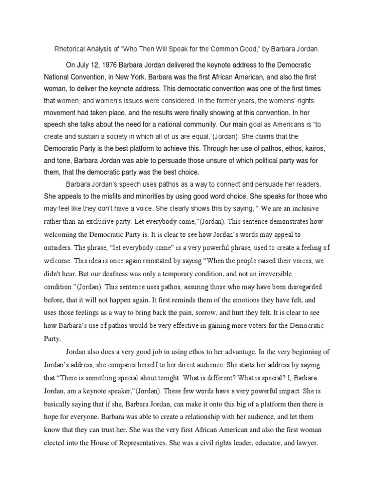 Rhetorical Analysis | PDF | Psychological Concepts