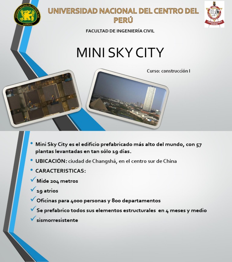 Mini Sky City | PDF
