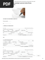 ACT ADITIONAL Contract Prestari Servicii Model | PDF
