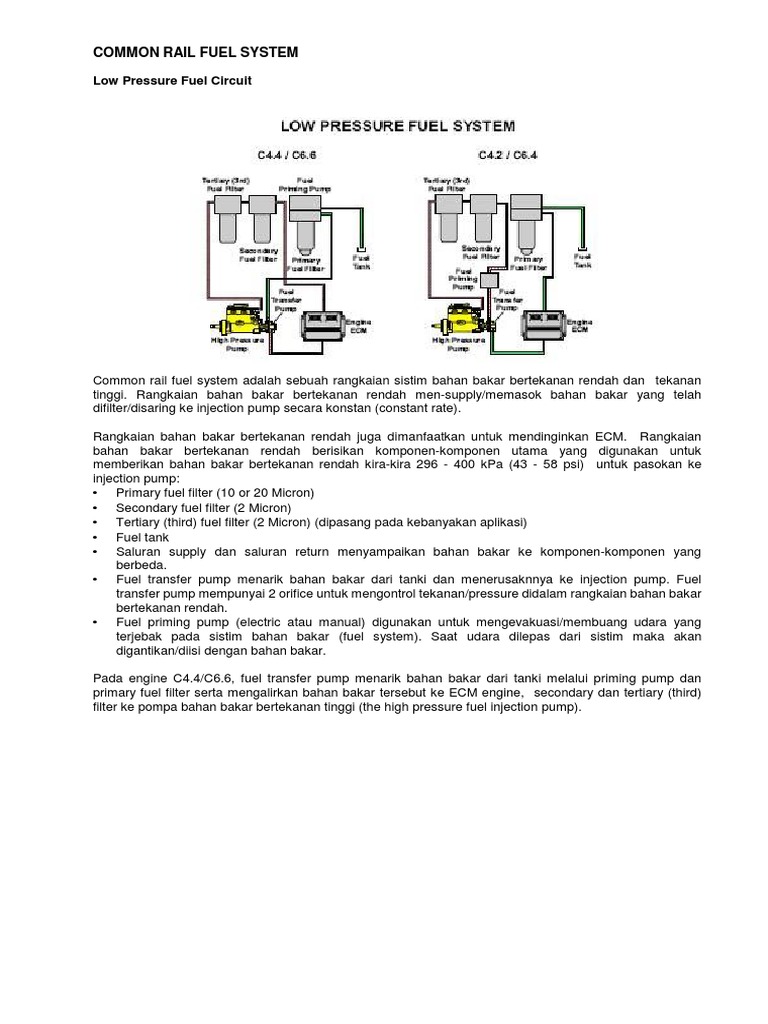 1 Common Rail Fuel System | PDF