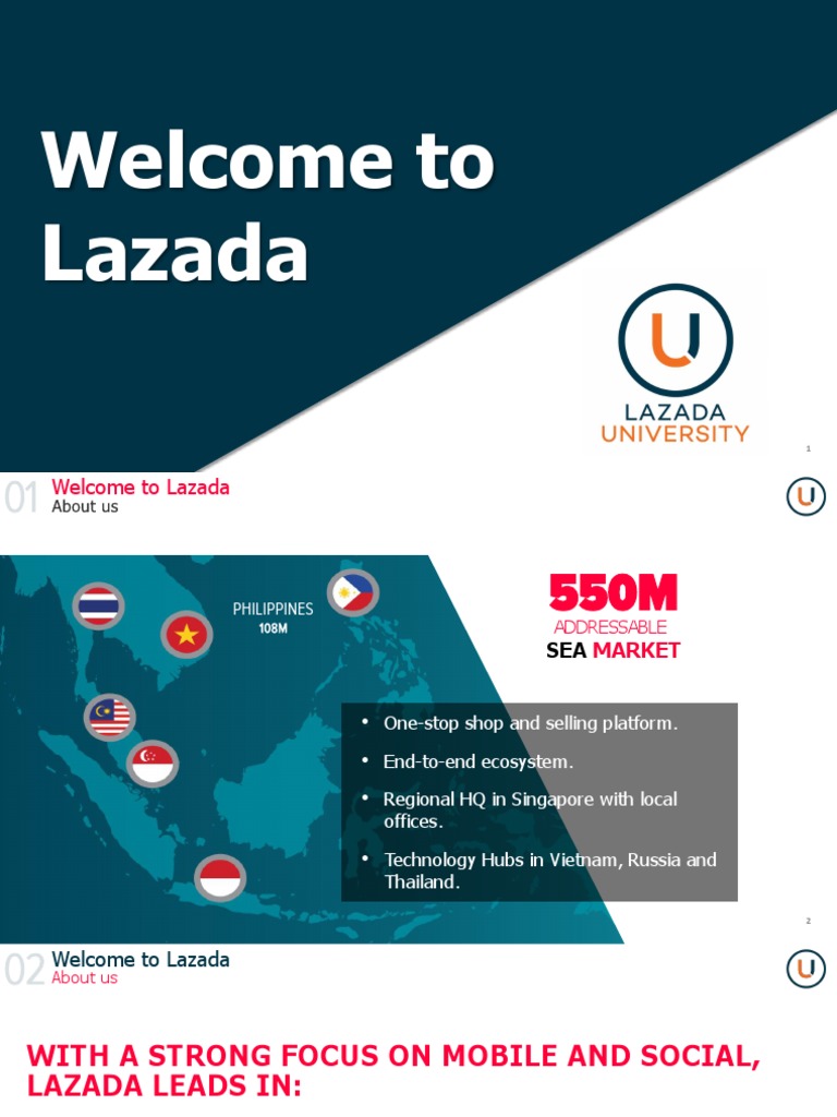 Introduction To Lazada Philippines | PDF | Mobile App | Information ...