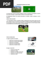 Fundamento Del Toque de Balón en Fútbol | PDF | Asociación de Futbol ...