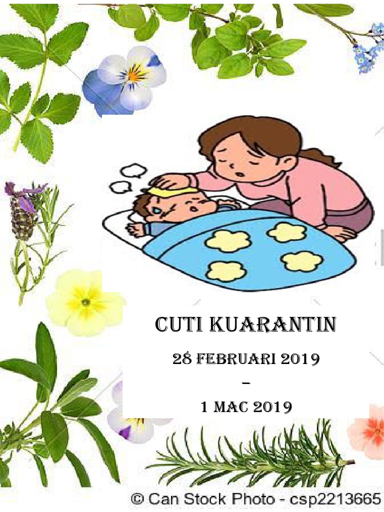 Divider Cuti Kuarantin | PDF