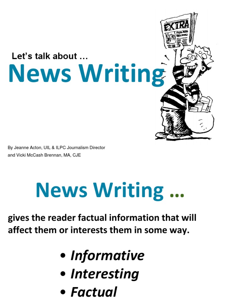 Presentation 3.2 News Writing Structure | PDF | News