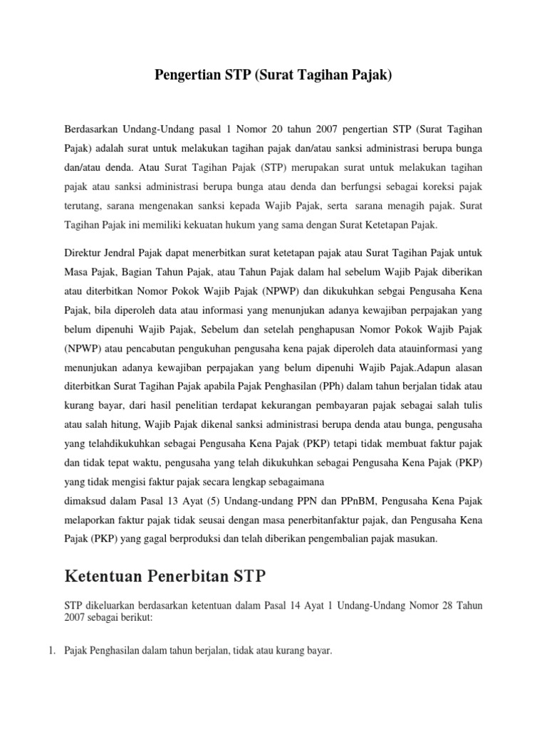 Pengertian STP | PDF