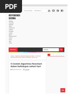 Flowchart Menghitung Luas Trapesium | PDF | Metode & Bahan Ajar ...
