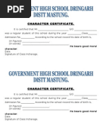 No Inquiry No Demand No Punishment No Audit para Certificate 1 | PDF ...