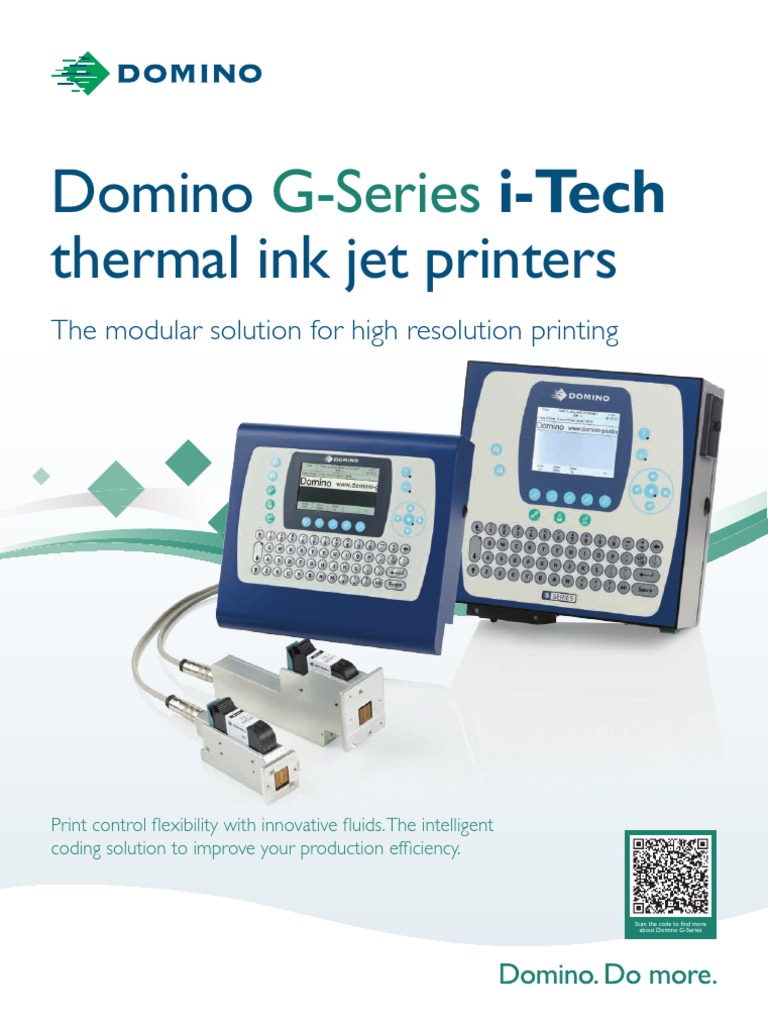 Domino G Series Range BrochureEN 1015 | PDF | Printer (Computing ...