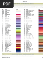 BS Colour Chart - BS4800 | PDF | Blue | Green