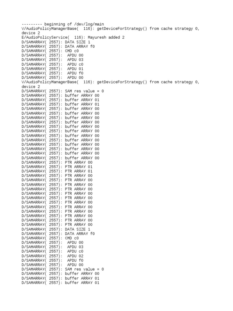 Log Scanner | PDF | Cache (Computing) | Computer Programming Log Scanner | PDF | Cache (Computing) | Computer Programming