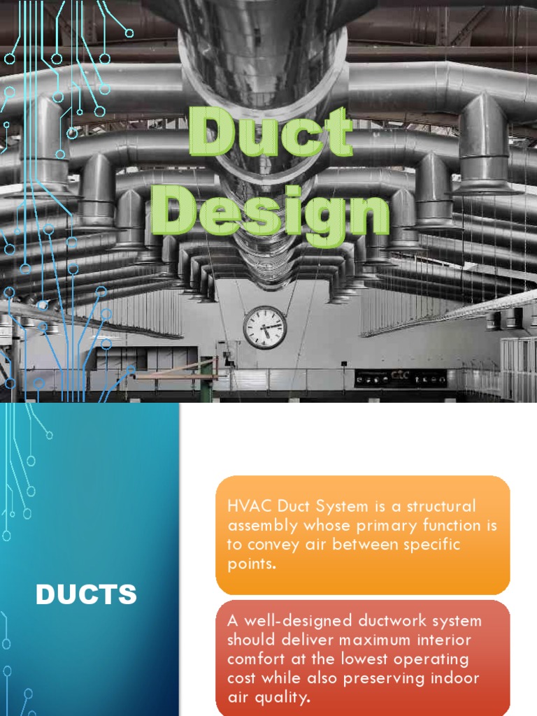 Duct Presentation Maine | PDF | Duct (Flow) | Reynolds Number