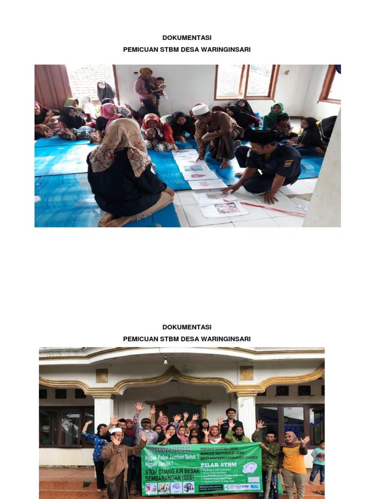 Pemicu STBM Desa Waringinsari | PDF