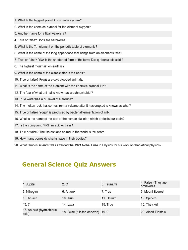 Quiz Bee Reviewer | PDF | Dinosaurs | Electricity