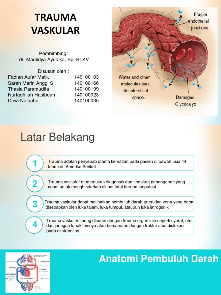 Trauma Vaskular: Diagnosis dan Tatalaksana | PDF
