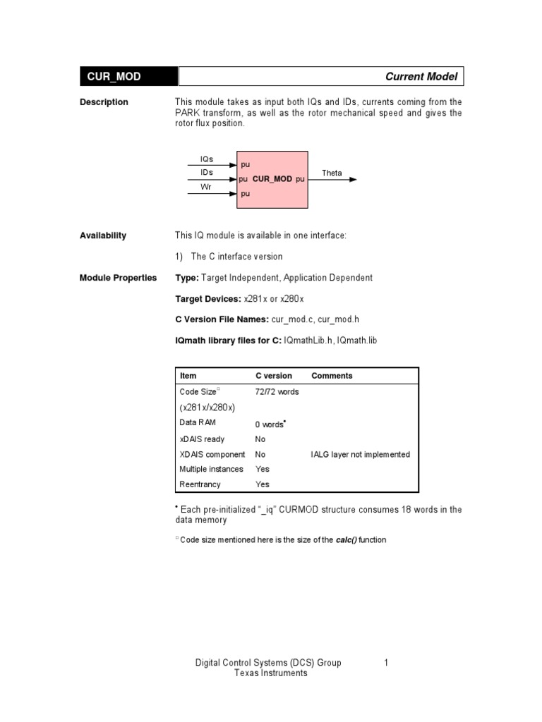 Cur Mod | PDF | Parameter (Computer Programming) | C (Programming Language)