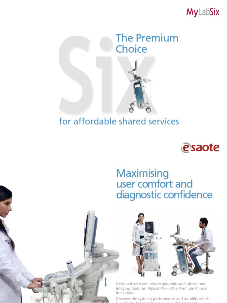 MyLab Six Brochure PDF | Download Free PDF | Medical Ultrasound ...