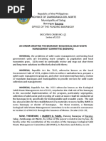 No Segregation No Collection Ordinance | PDF