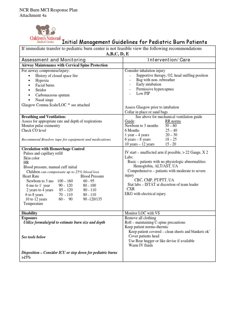 Burns Initial Management | PDF | Burn | Pain