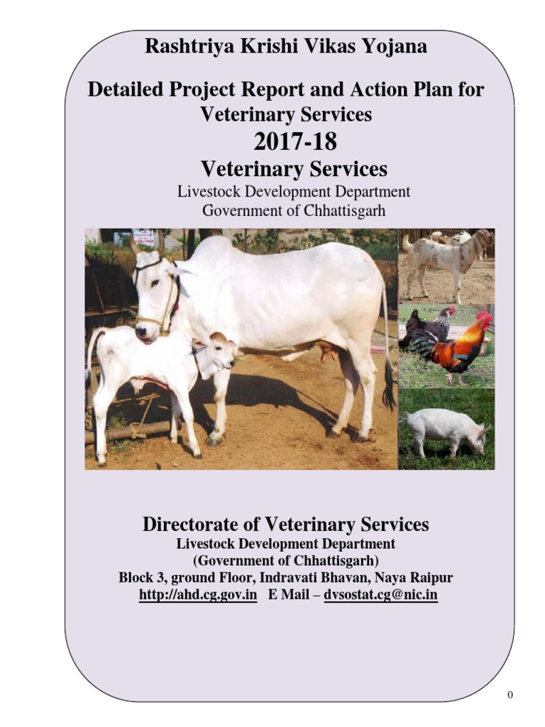 RKVY DPR Veterinary Services | PDF | Livestock | Agriculture