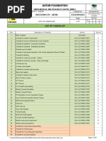 RCC Checklist | PDF | Structural Steel | Concrete