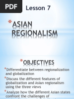 Asian Regionalism | PDF | Globalization | Asia