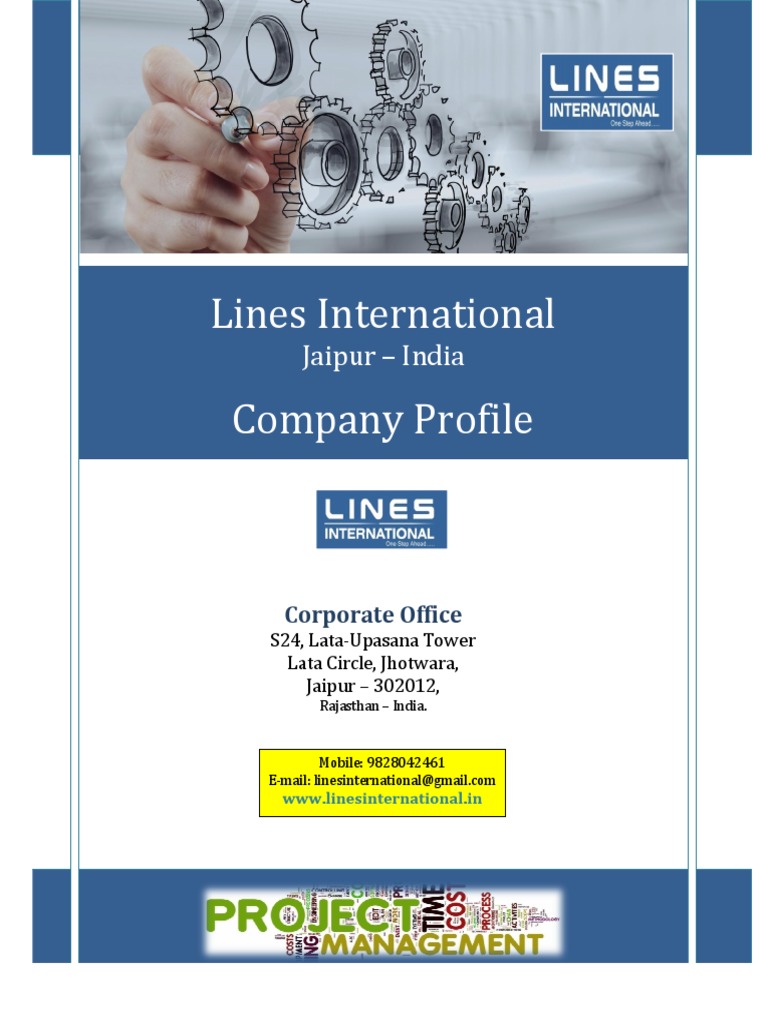 Company at A Glance - Lines International | PDF | Innovation | Engineering