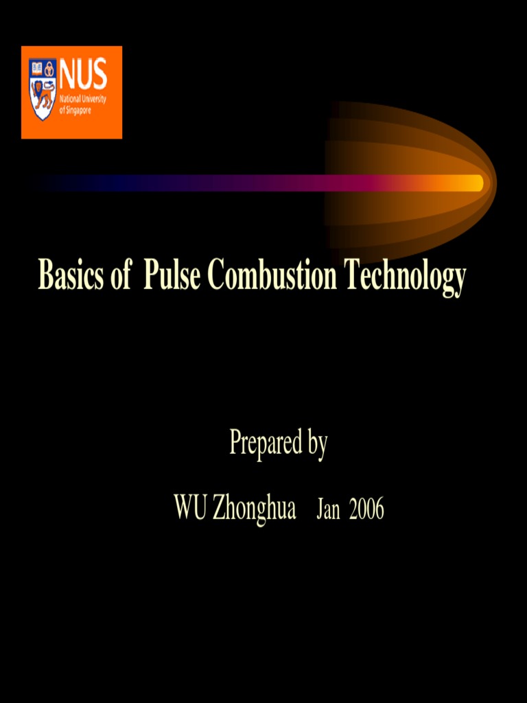 Basics of Pulse Combustion PDF | PDF | Combustion | N Ox