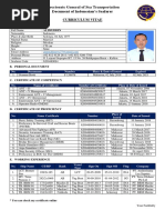 CV Form For Seaman | PDF | Ships | Sailor