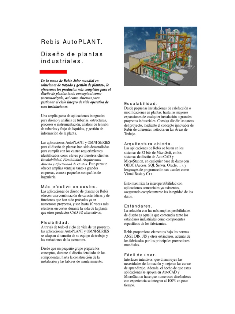 Rebis Autoplant | PDF | Diseño | Software