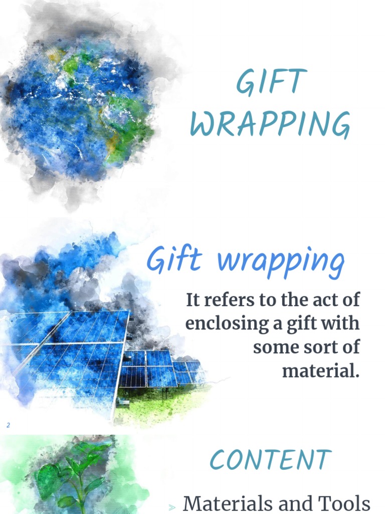 Lesson 6 Gift Wrapping | PDF | Home & Garden
