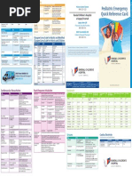 Pals Card | PDF | Cardiopulmonary Resuscitation | Shock (Circulatory)