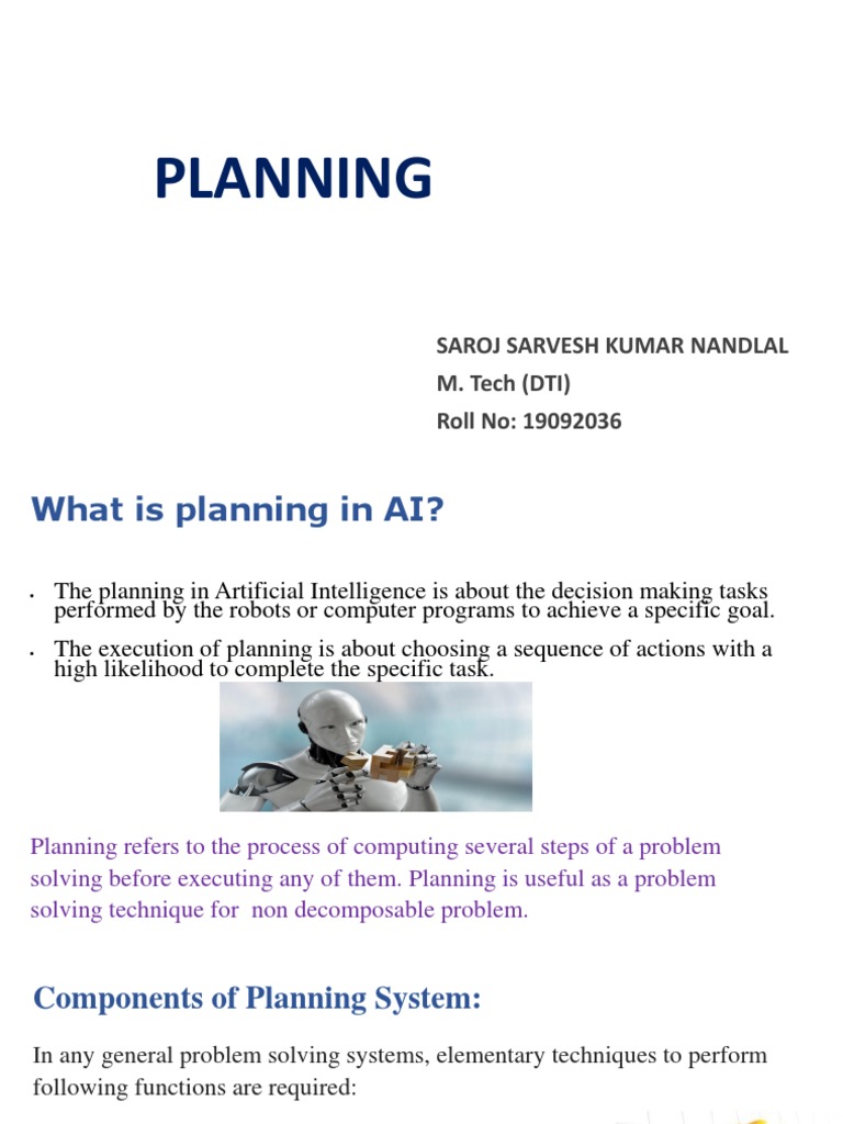 Planning | PDF | Nonlinear System | Artificial Intelligence