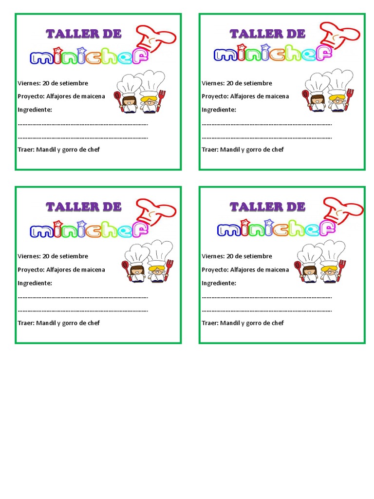 Mini Chef | PDF