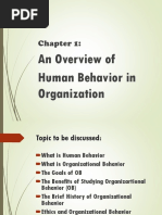 Module 1 - Introduction To Human Behaviour in Organizations | PDF ...