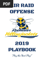 Pro Spread Offense System Playbook PDF | PDF | Sports | American Football
