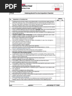 Man Riding Checklist: HSE - 7474.0 - Rev 0 - (16-Dec-2020) | PDF ...