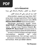 Buku Doa Panduan Umroh | PDF