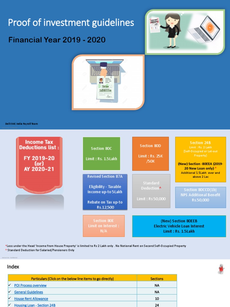 POI Guidelines | PDF | Payroll Tax | Loans