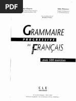Grammaire Progressive Du Français 1 - Niveau Débutant Complet | PDF