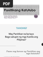 Poster Tungkol Sa Katapatan | PDF