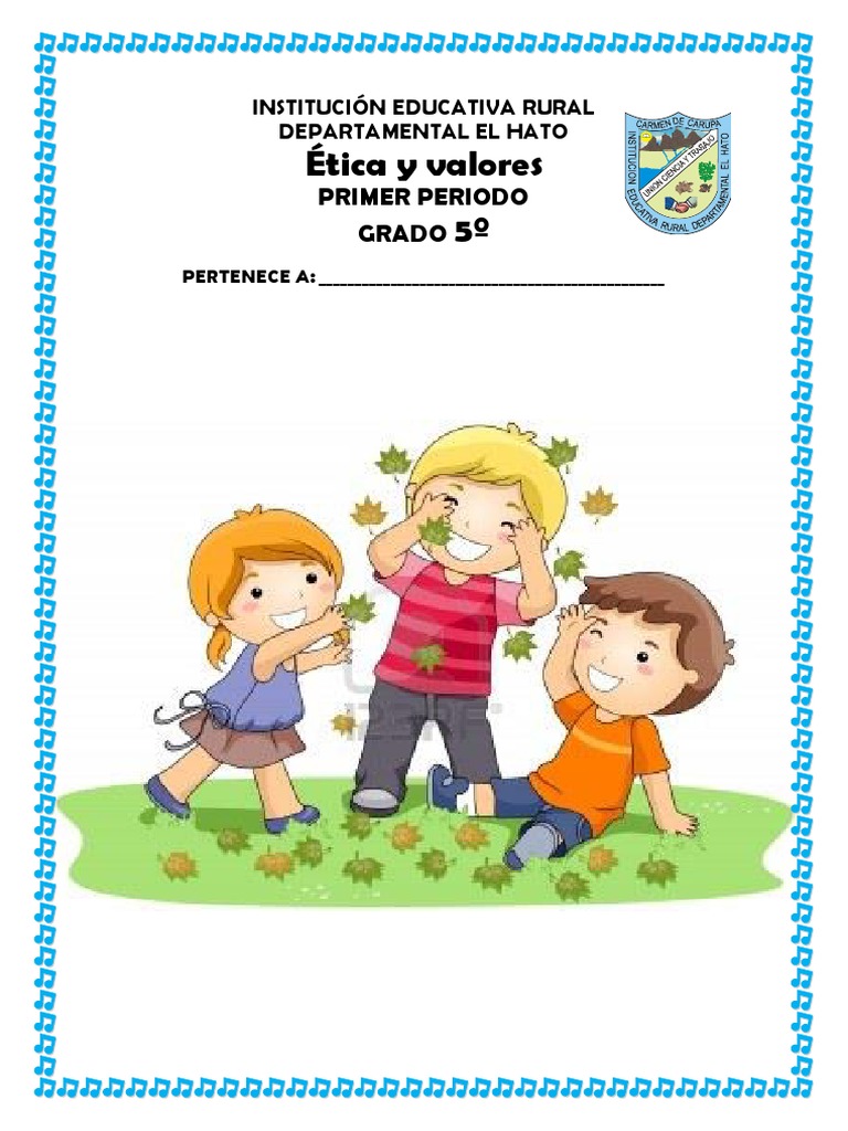 Guias Etica y Valores Grado Quinto | PDF